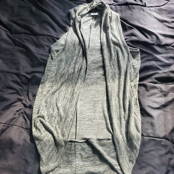 Charlotte Russe | Tops | Women Large Sleeveless Open Front Overlay Top ...